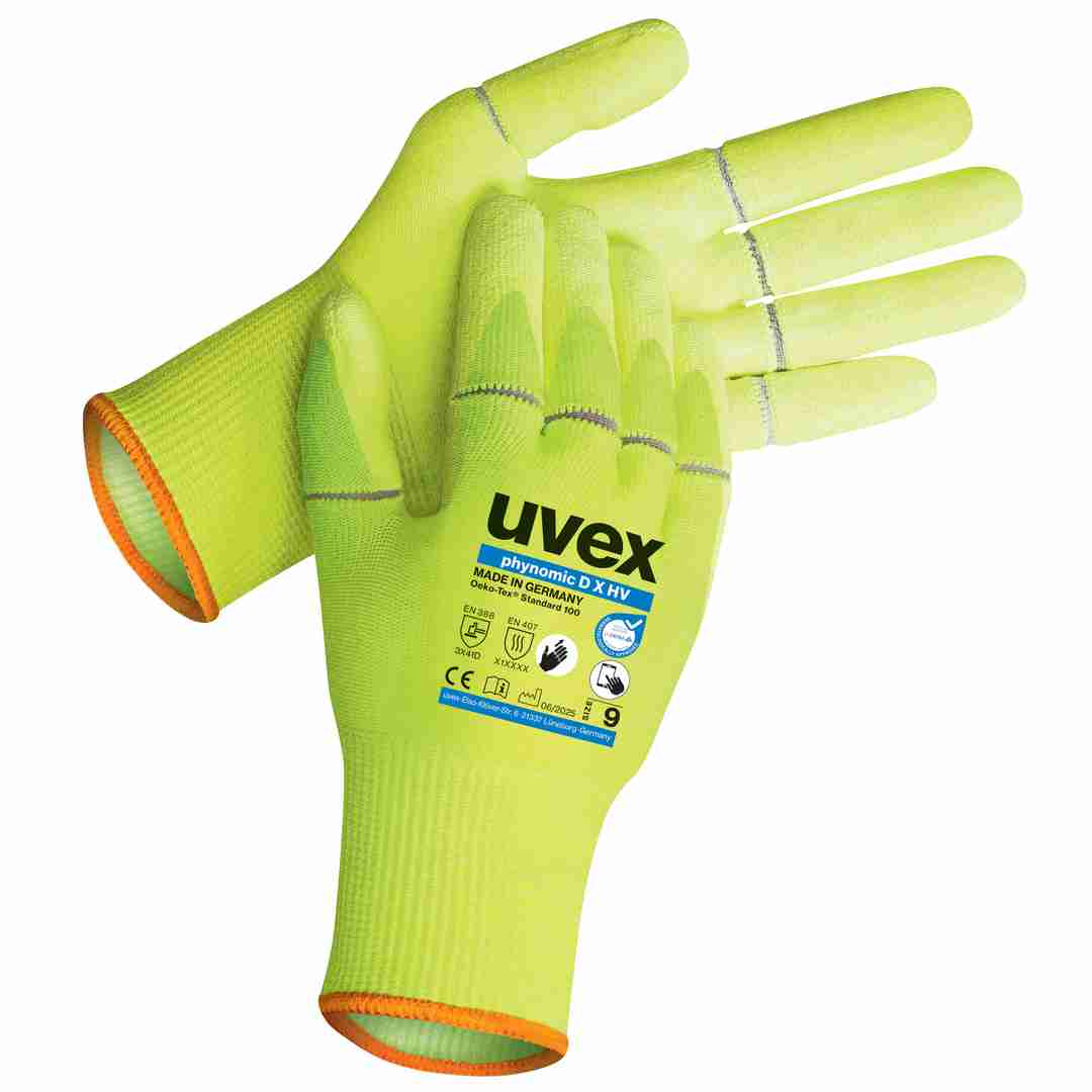 uvex online shop Switzerland | uvex phynomic D X HV cut-protection gloves