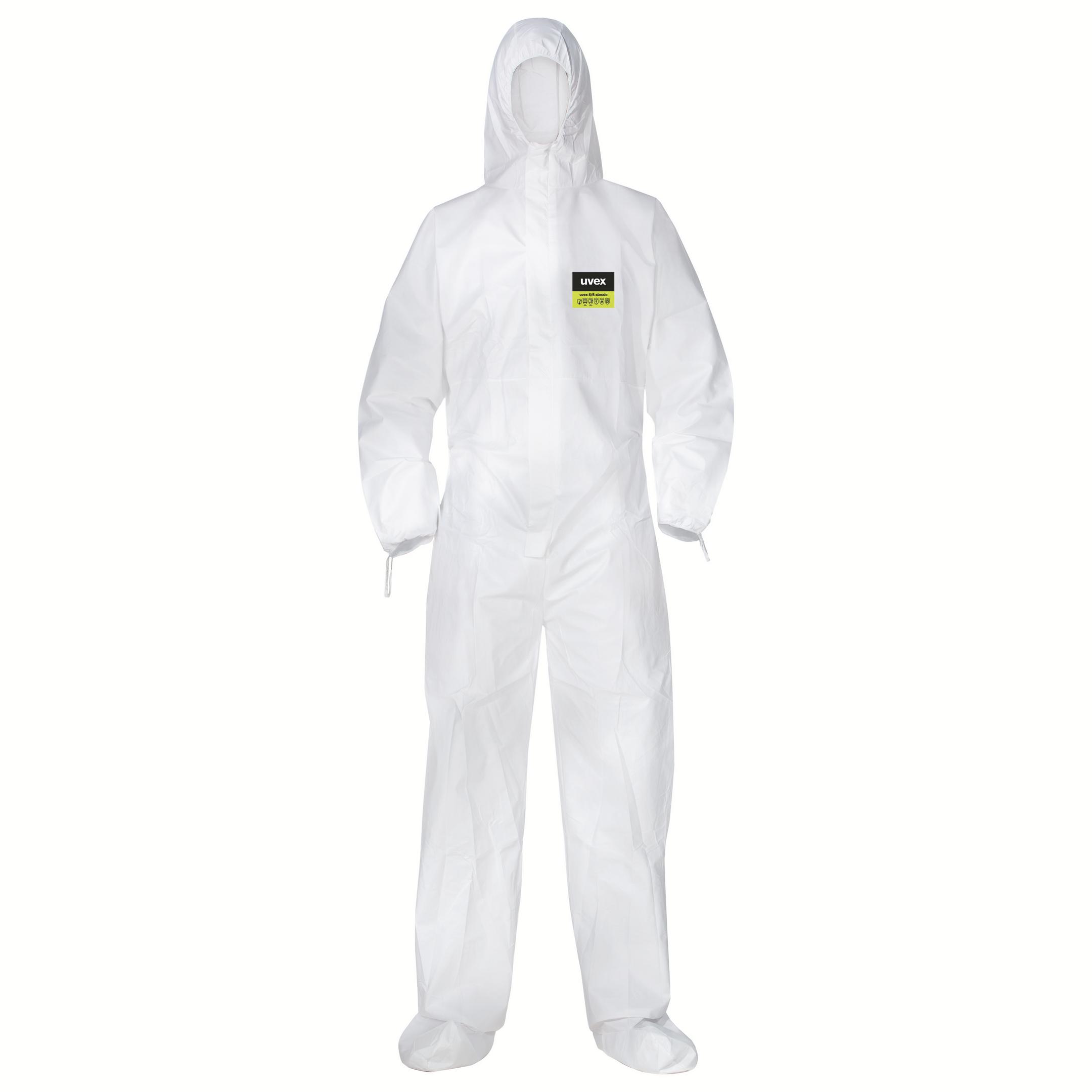 uvex online shop B2B | uvex 5/6 classic disposable coverall chemical ...